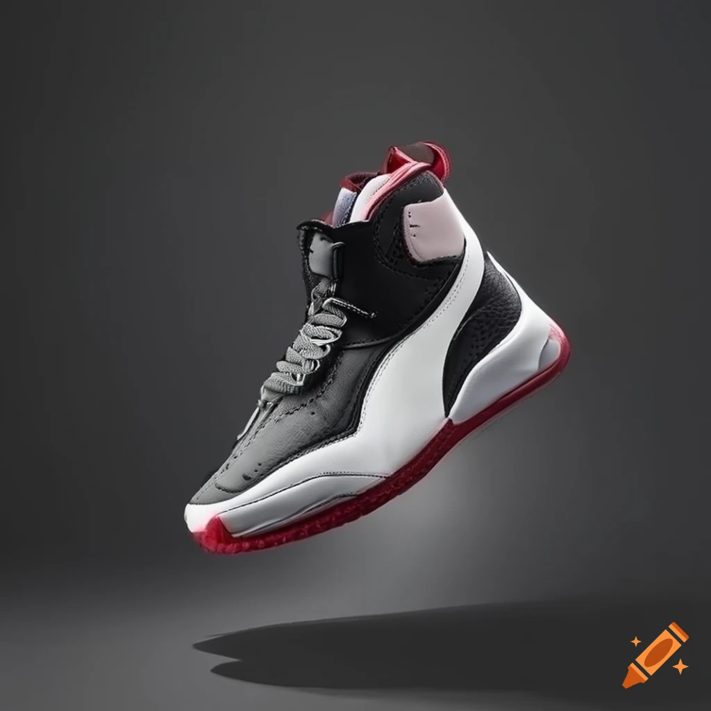 Minimalist puma mid model design on Craiyon