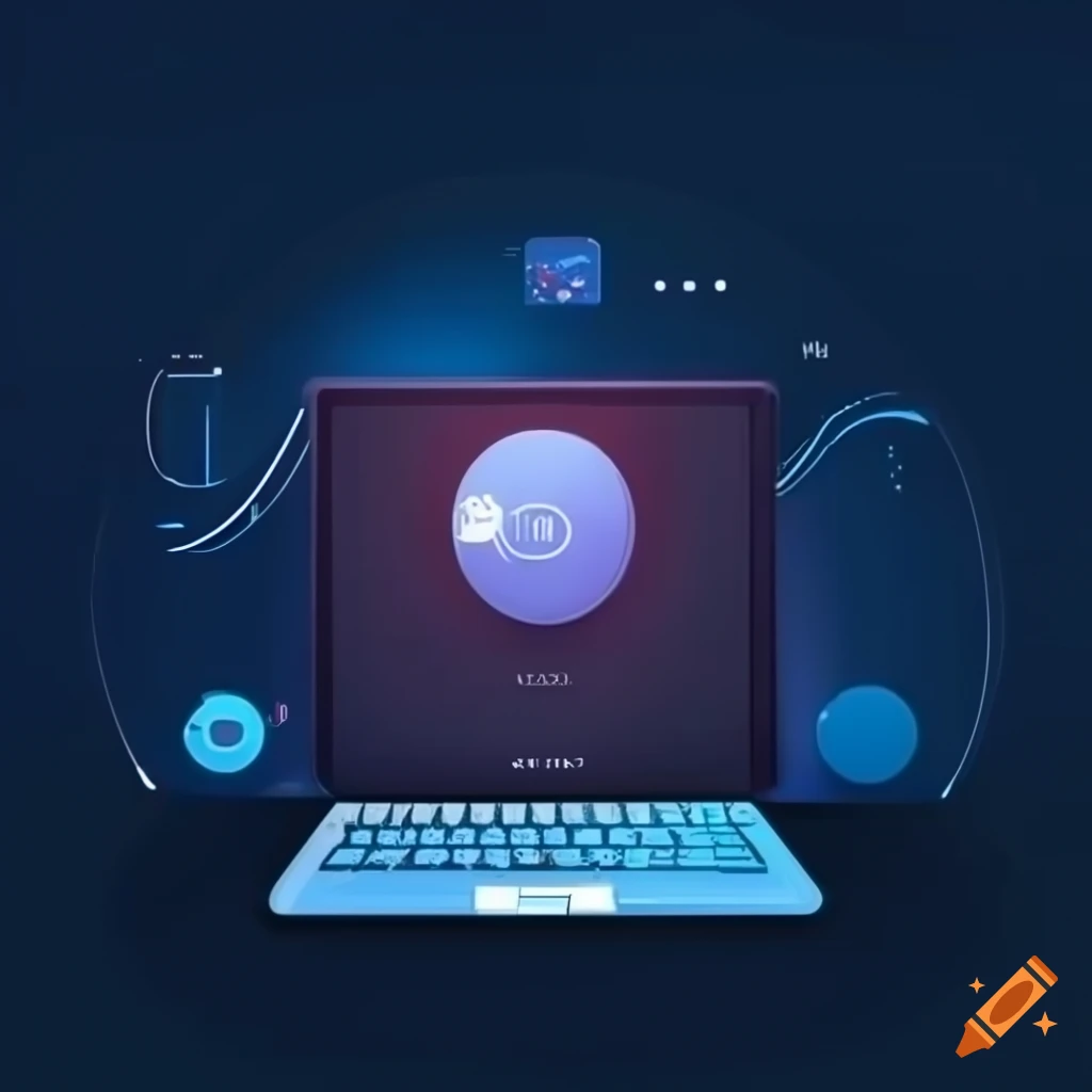 Modern and futuristic user login page with sleek design on Craiyon