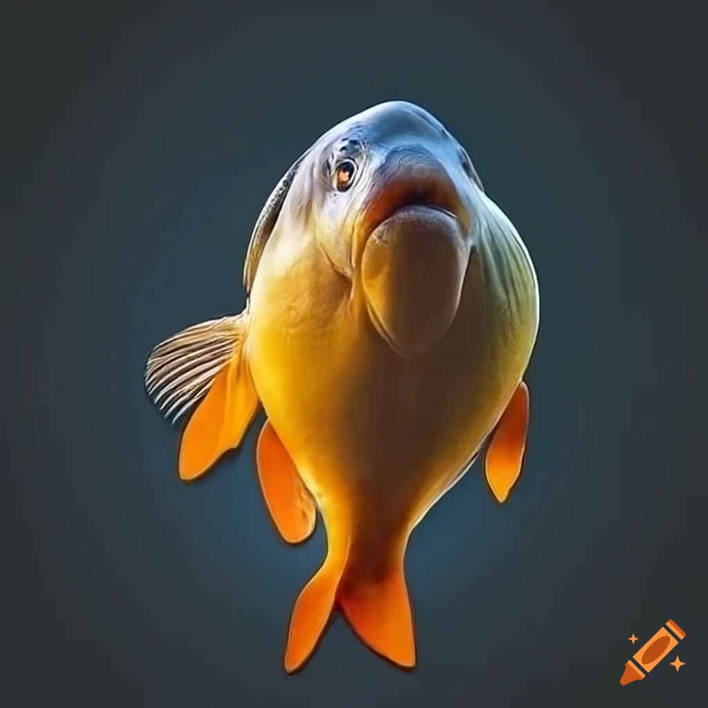 Mirror carp on Craiyon