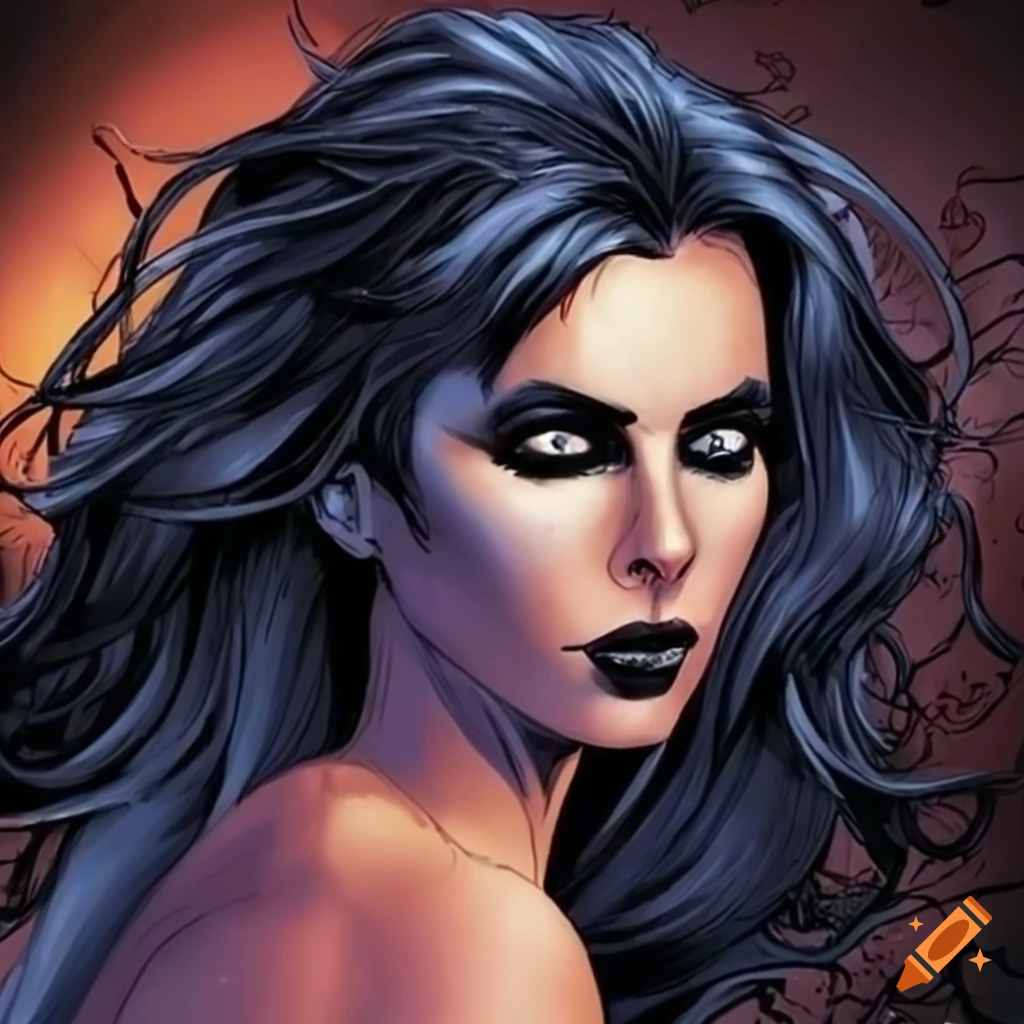 Jessica tanner superhero with dark eyes and dark hair on Craiyon