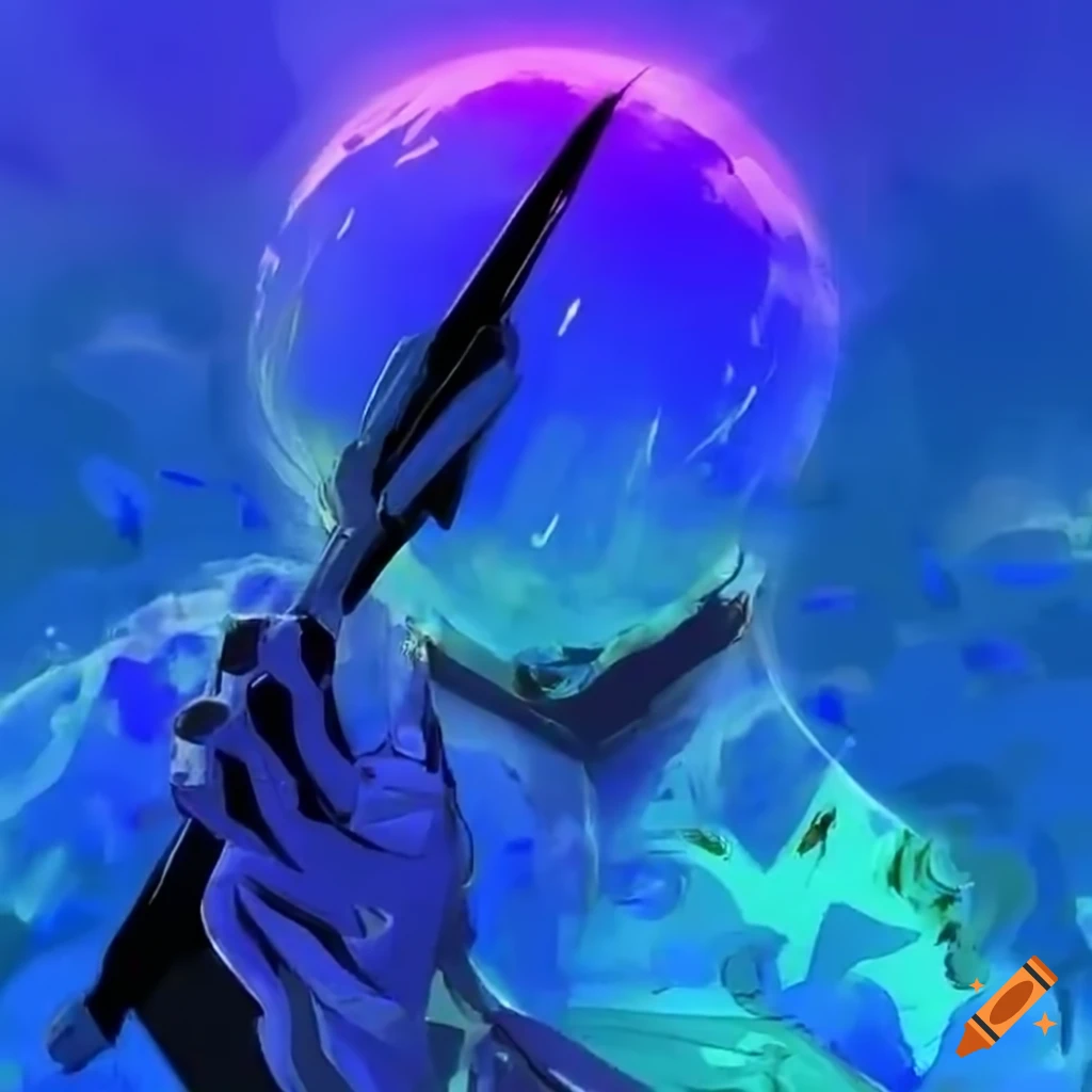 Abstract sentient being representing the concept of suggestion on Craiyon