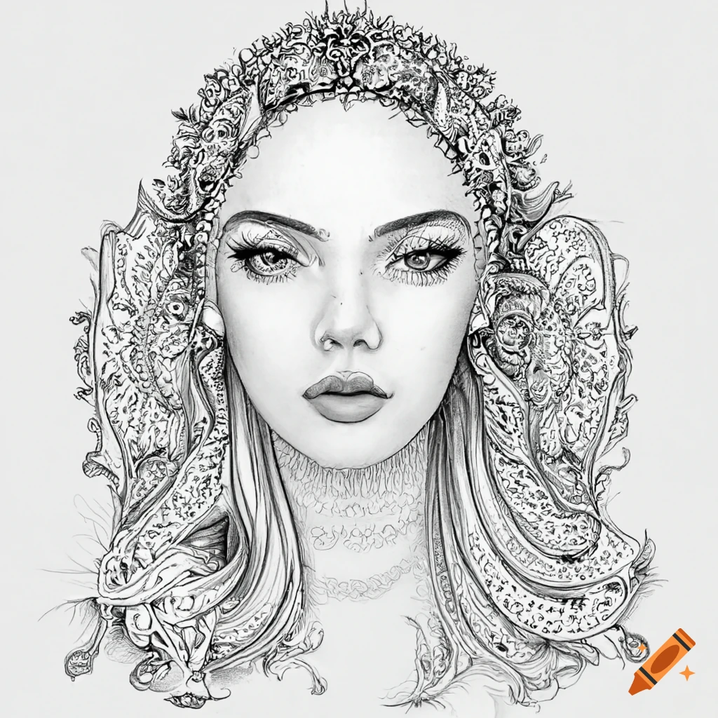 Intricate design or artwork on Craiyon