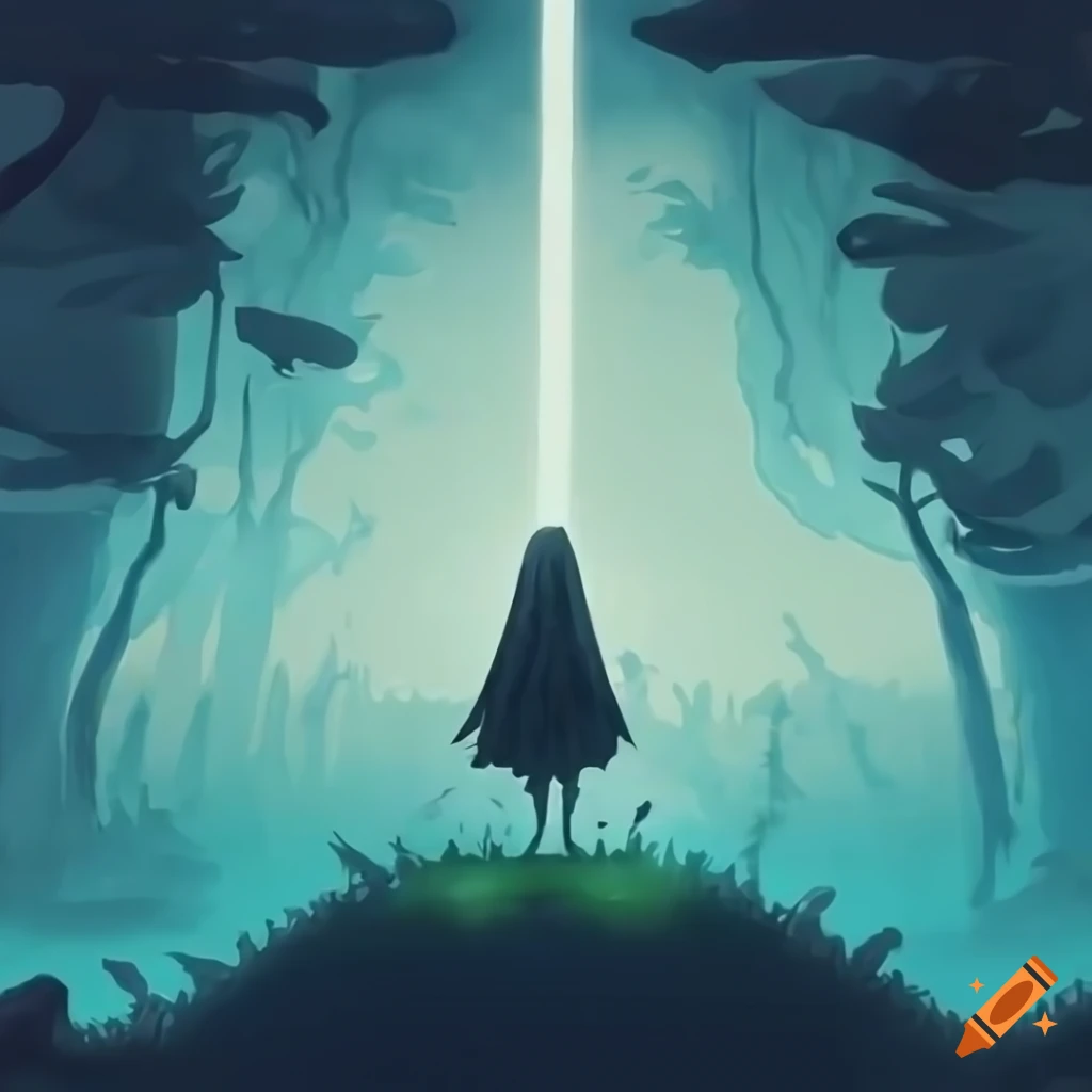 Fantasy 8k design with sharp contrasts and white edges on Craiyon