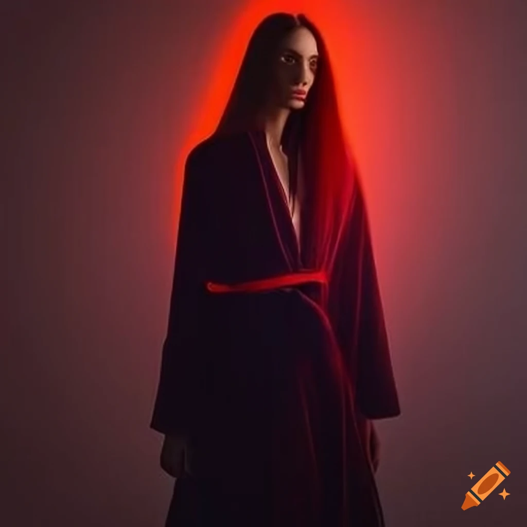 Heated robe on Craiyon