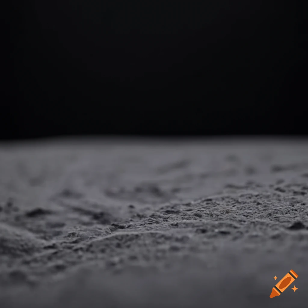 Black void with soft grey sand on Craiyon