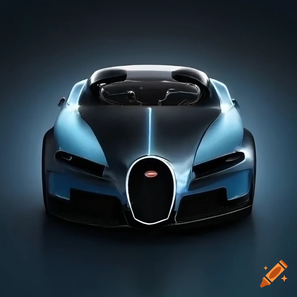 Bugatti turbine front bumper on Craiyon