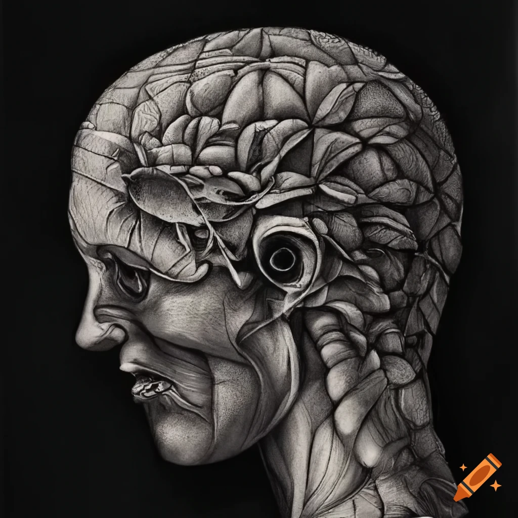 Abstract representation of techniques on Craiyon