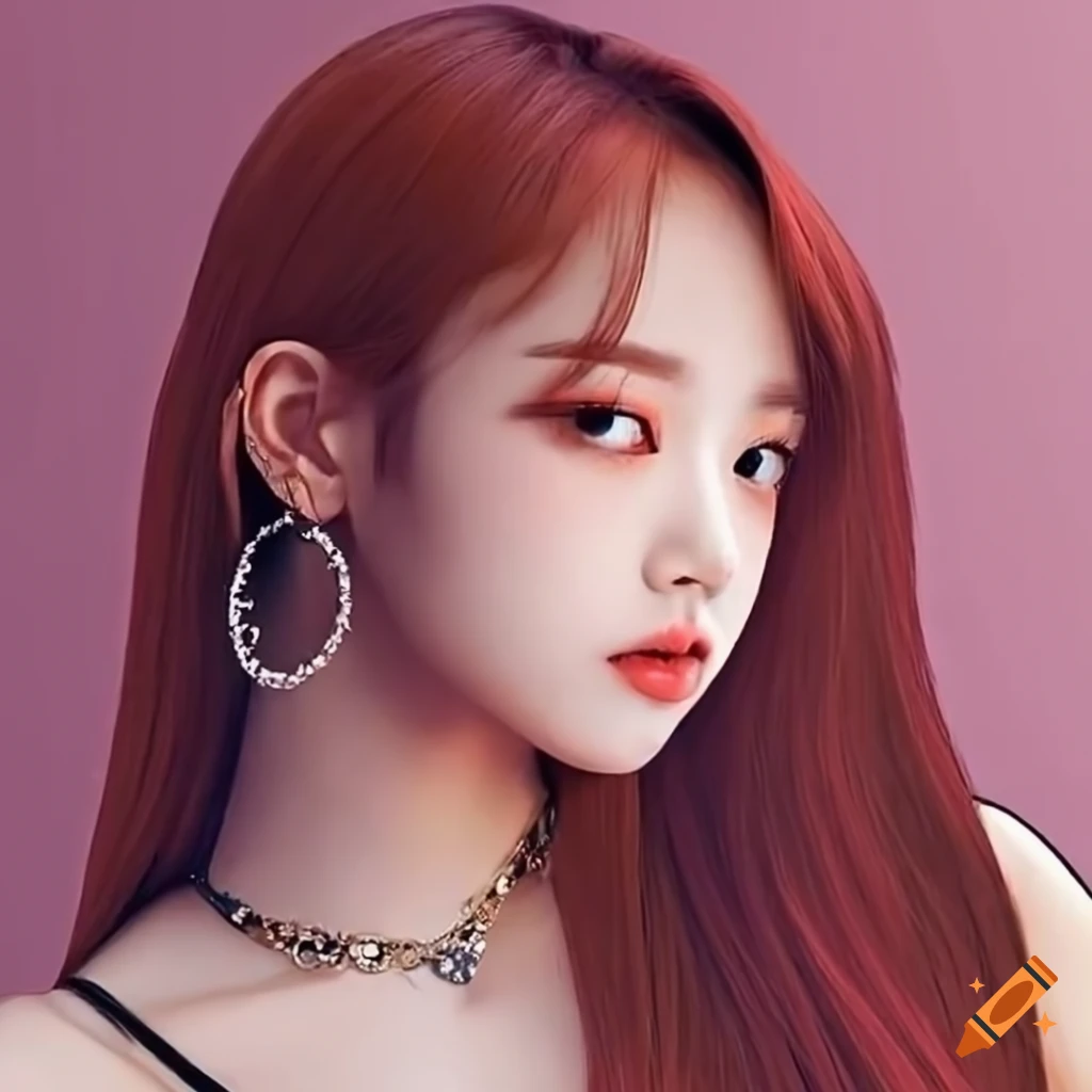 K-pop female idol singer on Craiyon