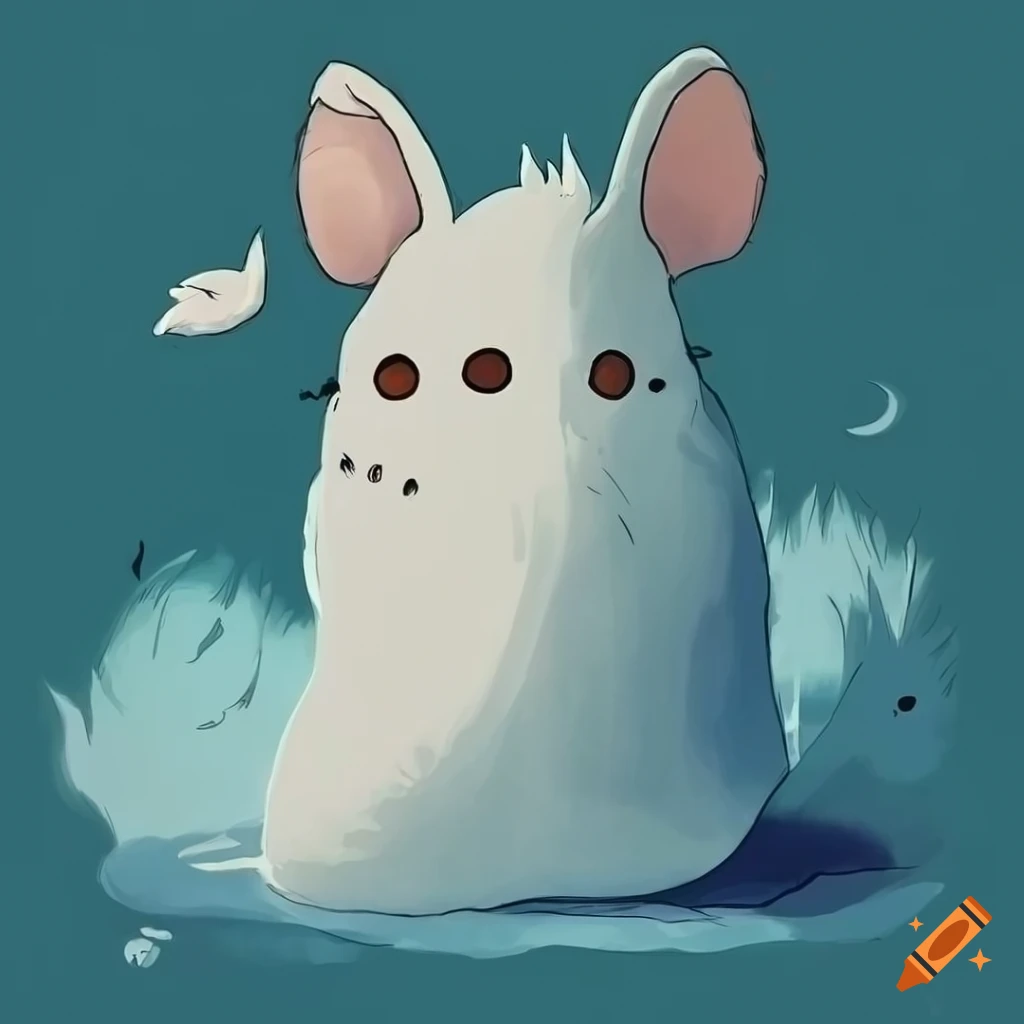 Studio ghibli-inspired animal person drawing on Craiyon