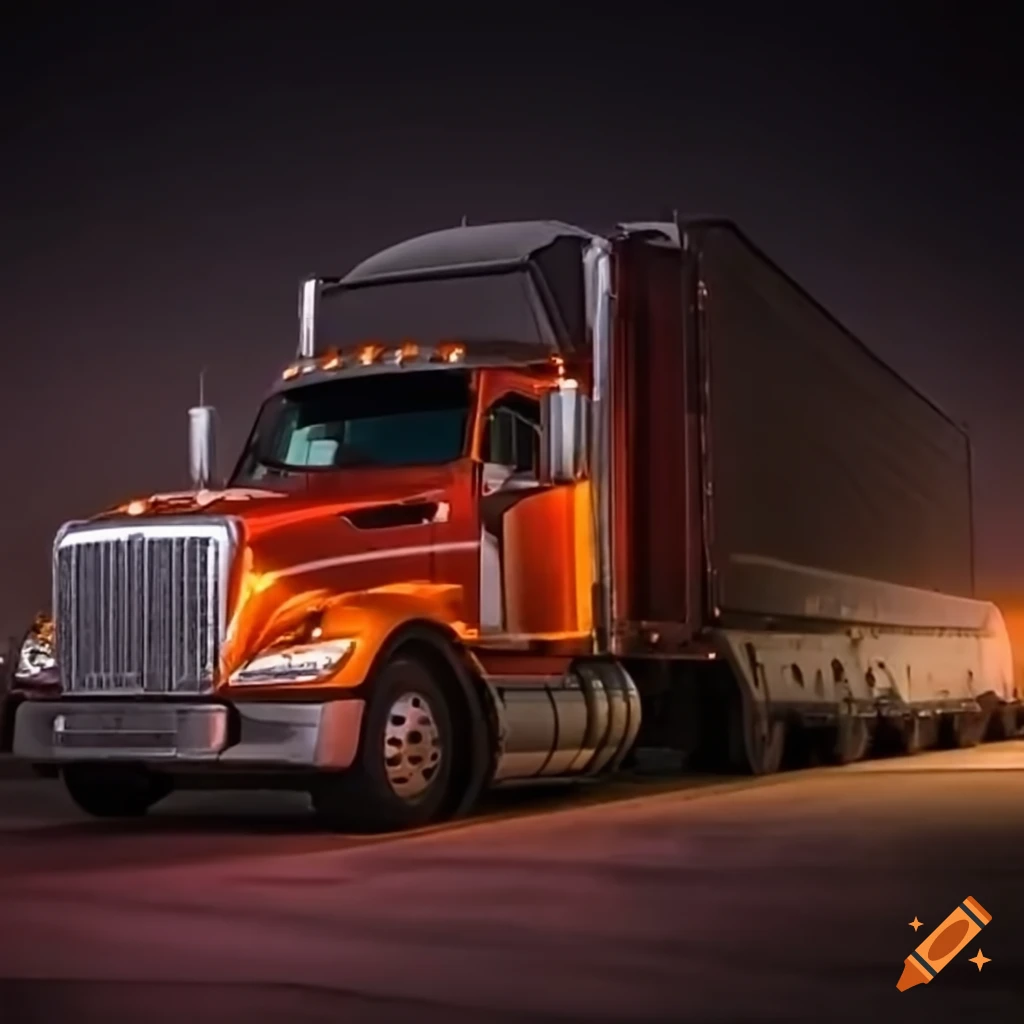 Sts cargo broker trucking on Craiyon