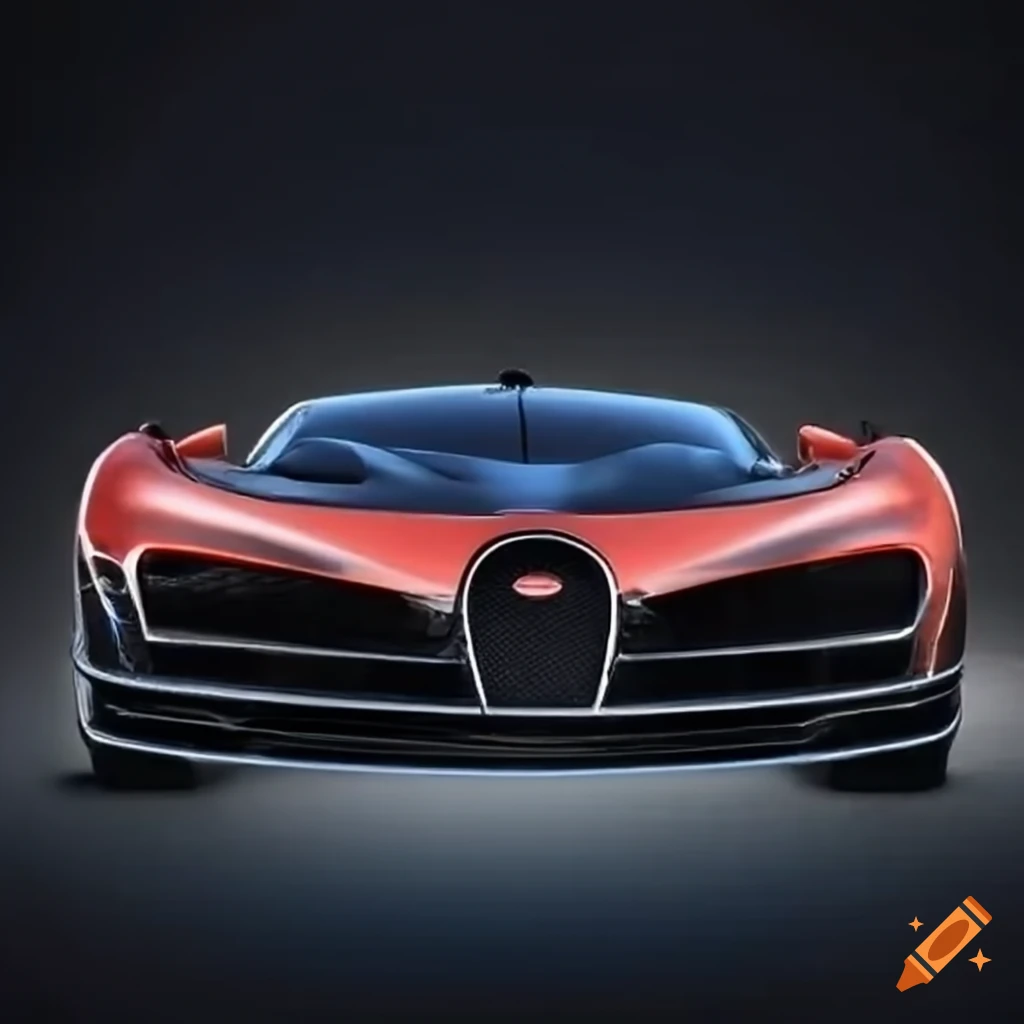 Turbine in bugatti front bumper on Craiyon