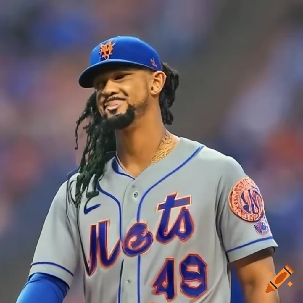 Sean manaea pitching in a new york mets jersey on Craiyon