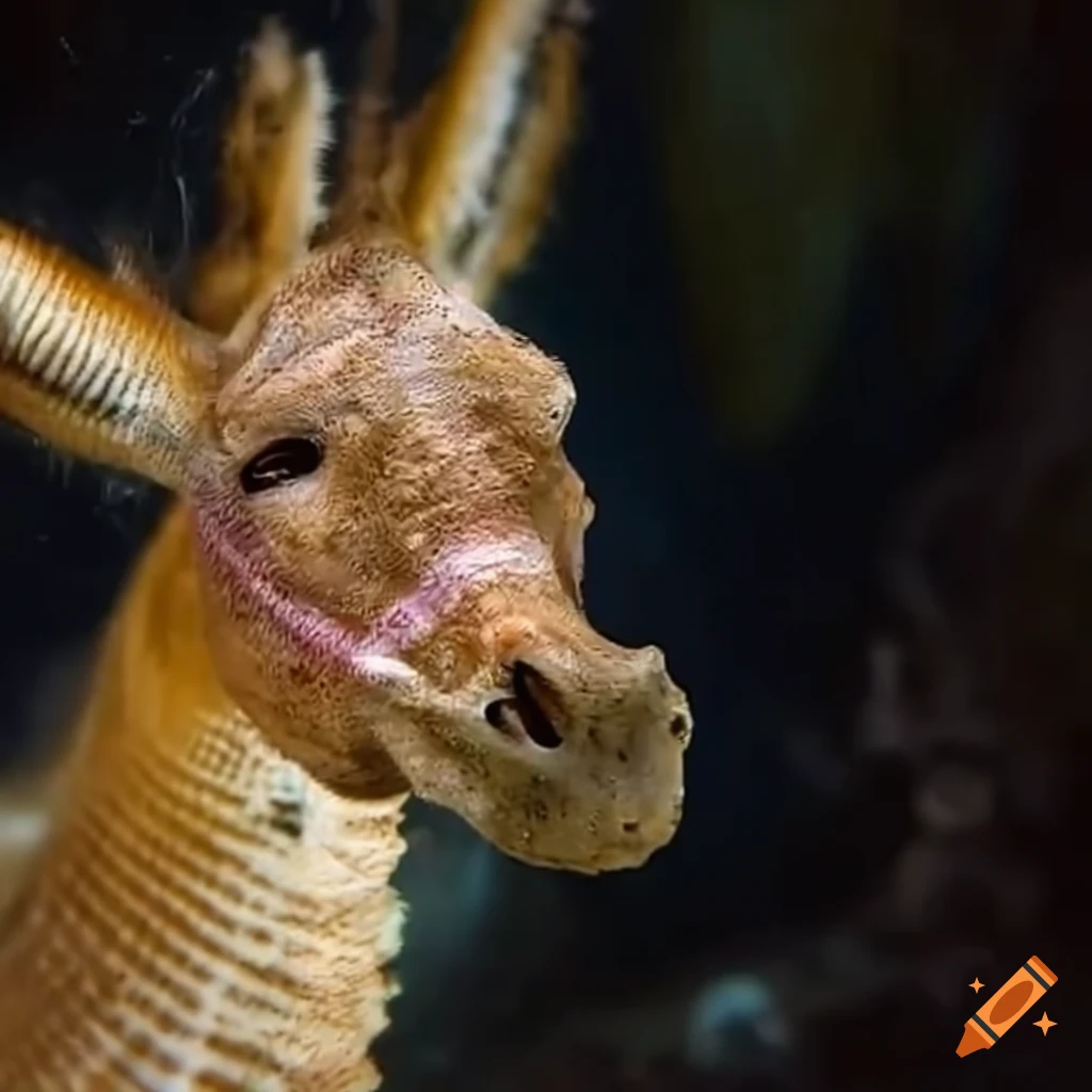 Seahorse-donkey hybrid on Craiyon