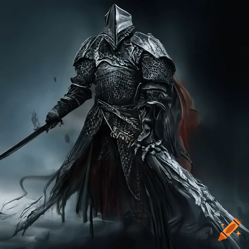 Dark souls knight on Craiyon