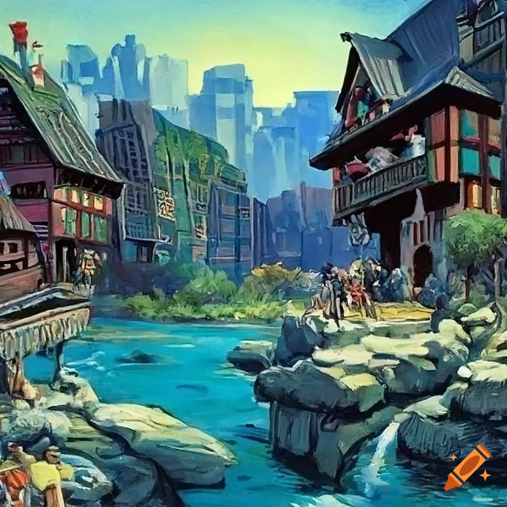 Artwork by james gurney cuckoo-clock lsd on Craiyon