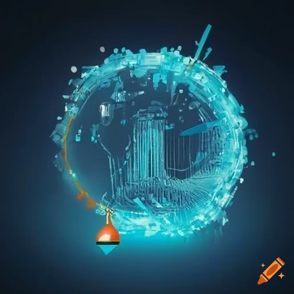 Science and Engineering picture with THESIS logo on Craiyon