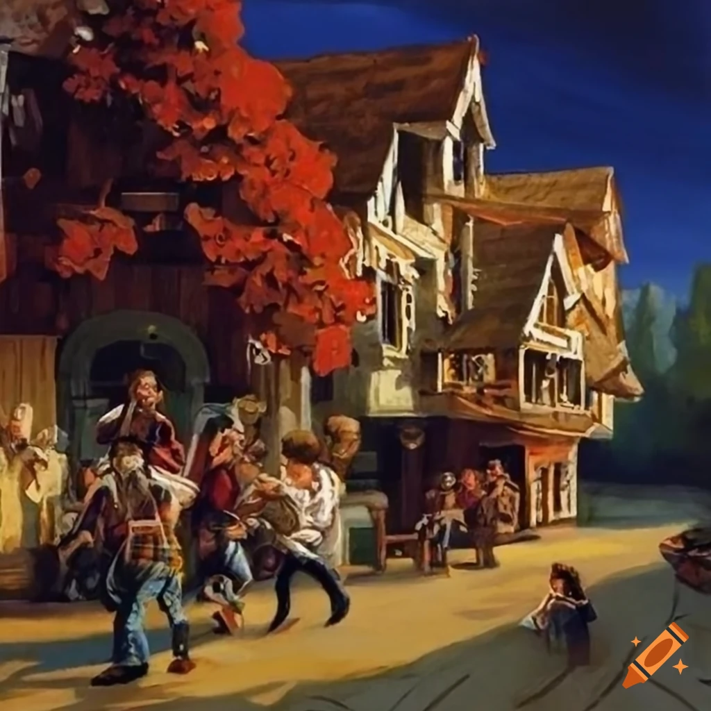 James Gurney scenery from cuckoo-clock lsd graphic novel by Norman ...