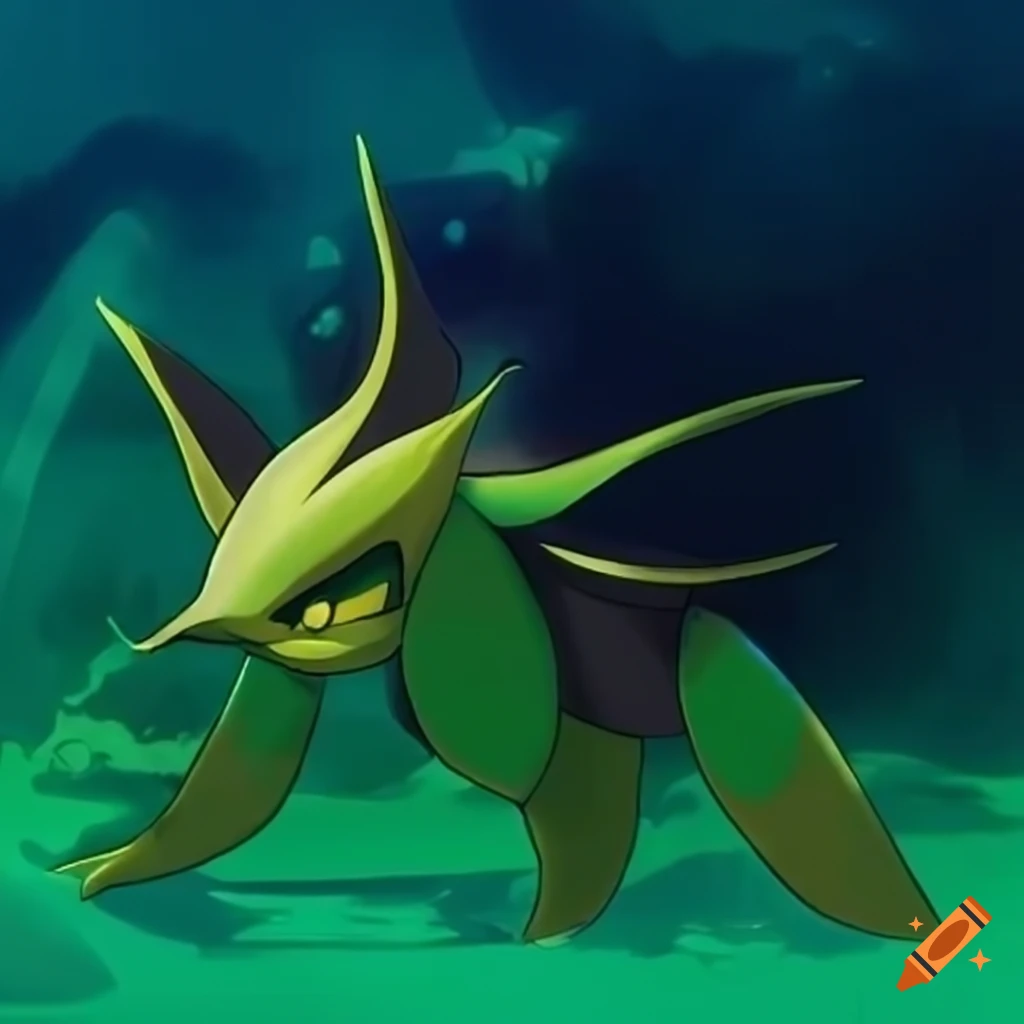 Kelp pokemon on Craiyon