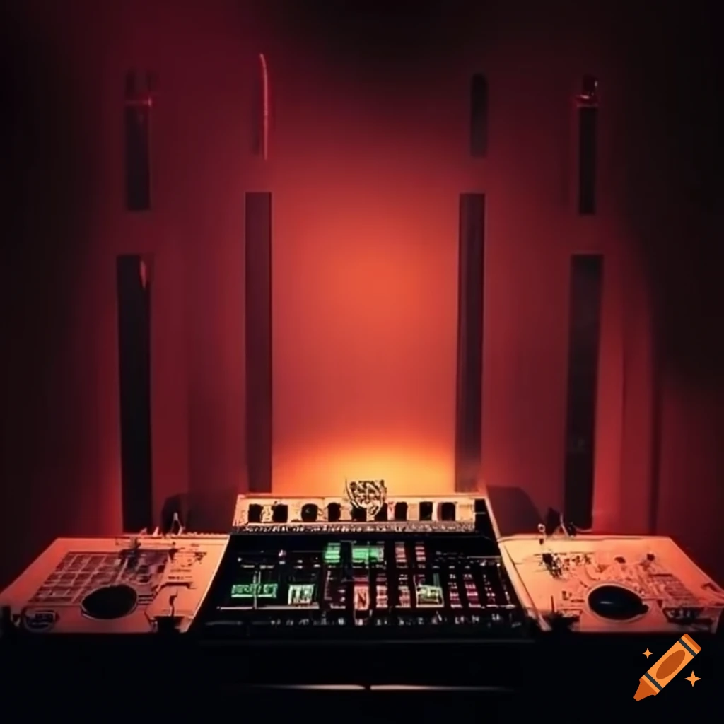 Mixing and mastering on Craiyon