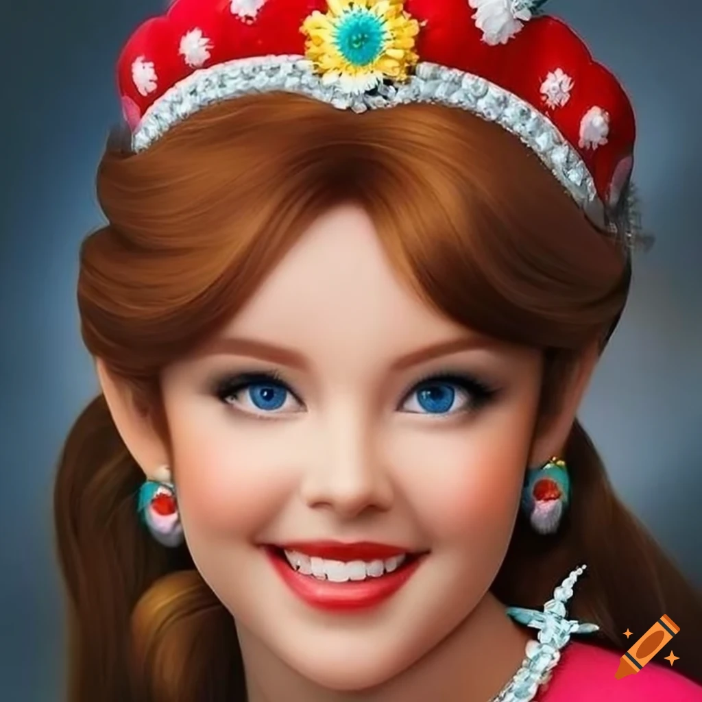 Portrait of princess daisy on Craiyon Portrait of princess daisy on Craiyon