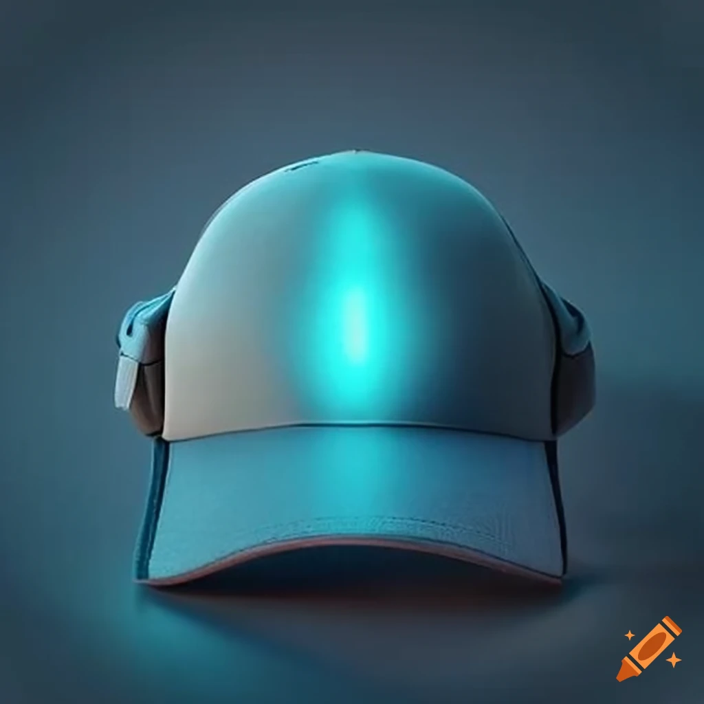 Futuristic sports cap with mind-reading technology on Craiyon