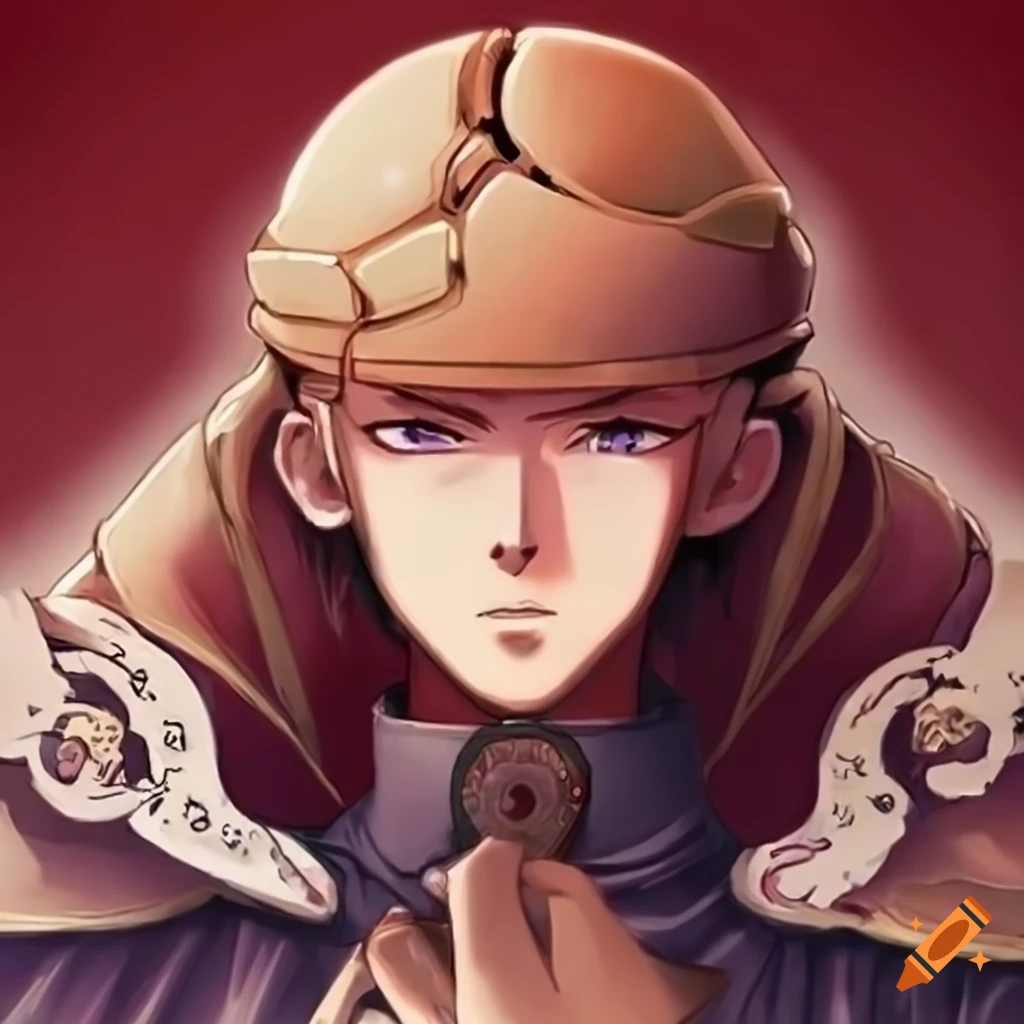 Saint martin of tours in anime style on Craiyon