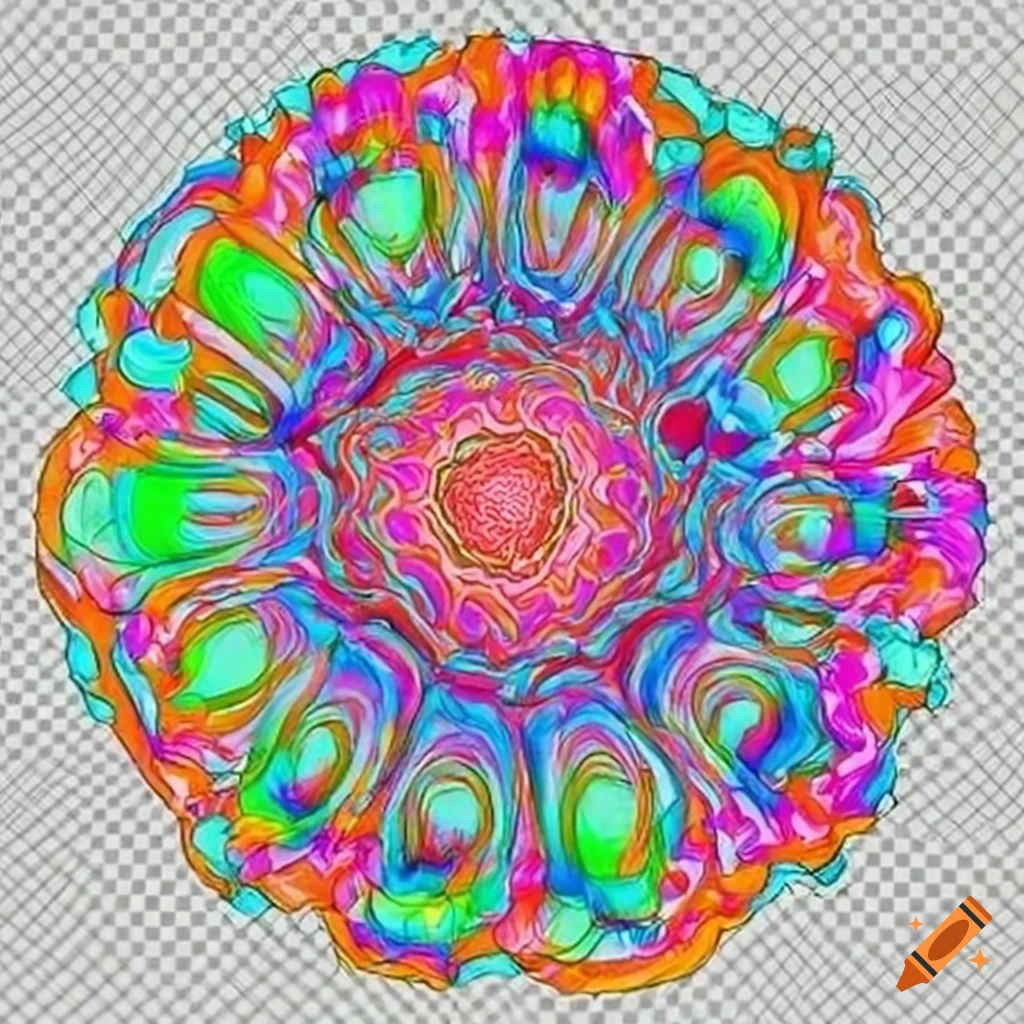 Uv light spectrum visualization on Craiyon