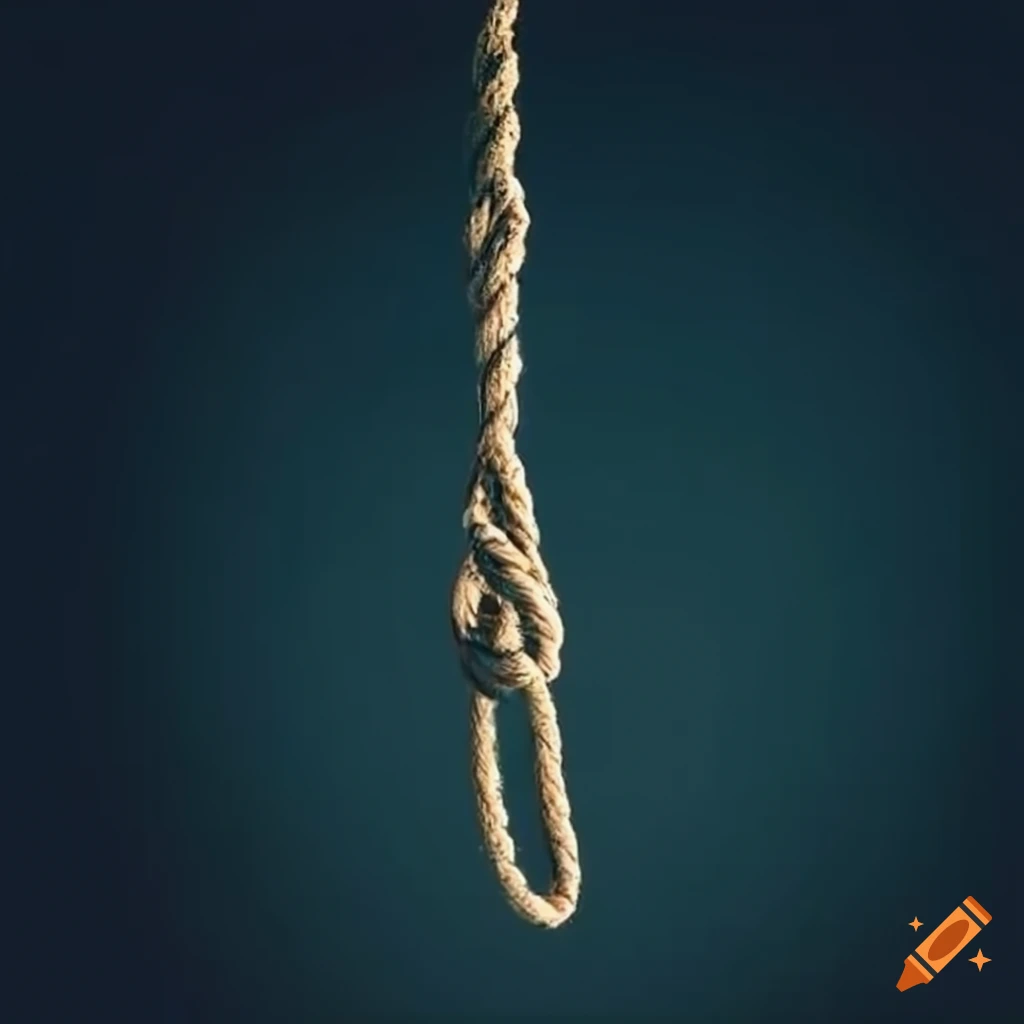 Rope with loops hanging from the bridge on Craiyon