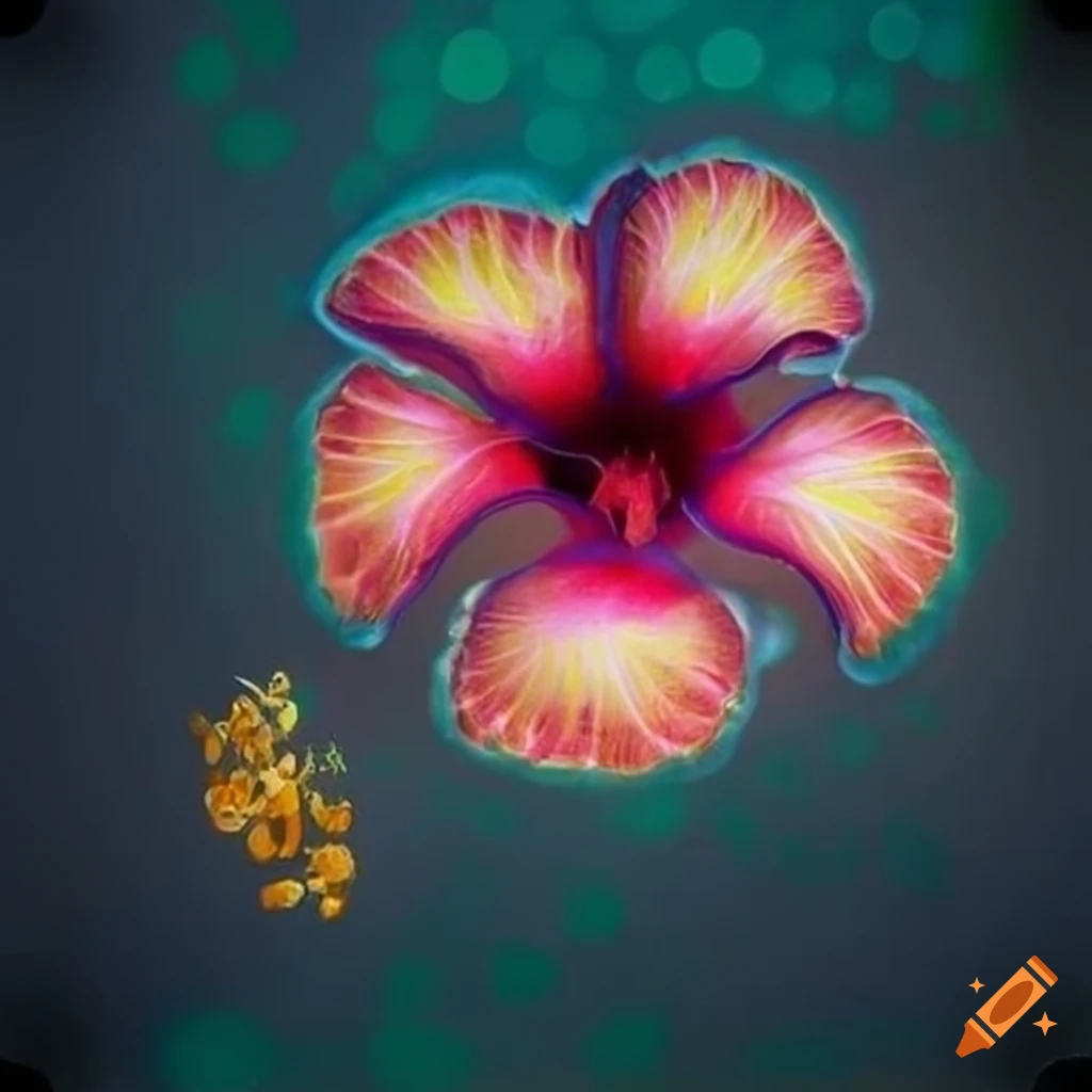 Underwater ecosystem captured with hyper-realistic photography on Craiyon