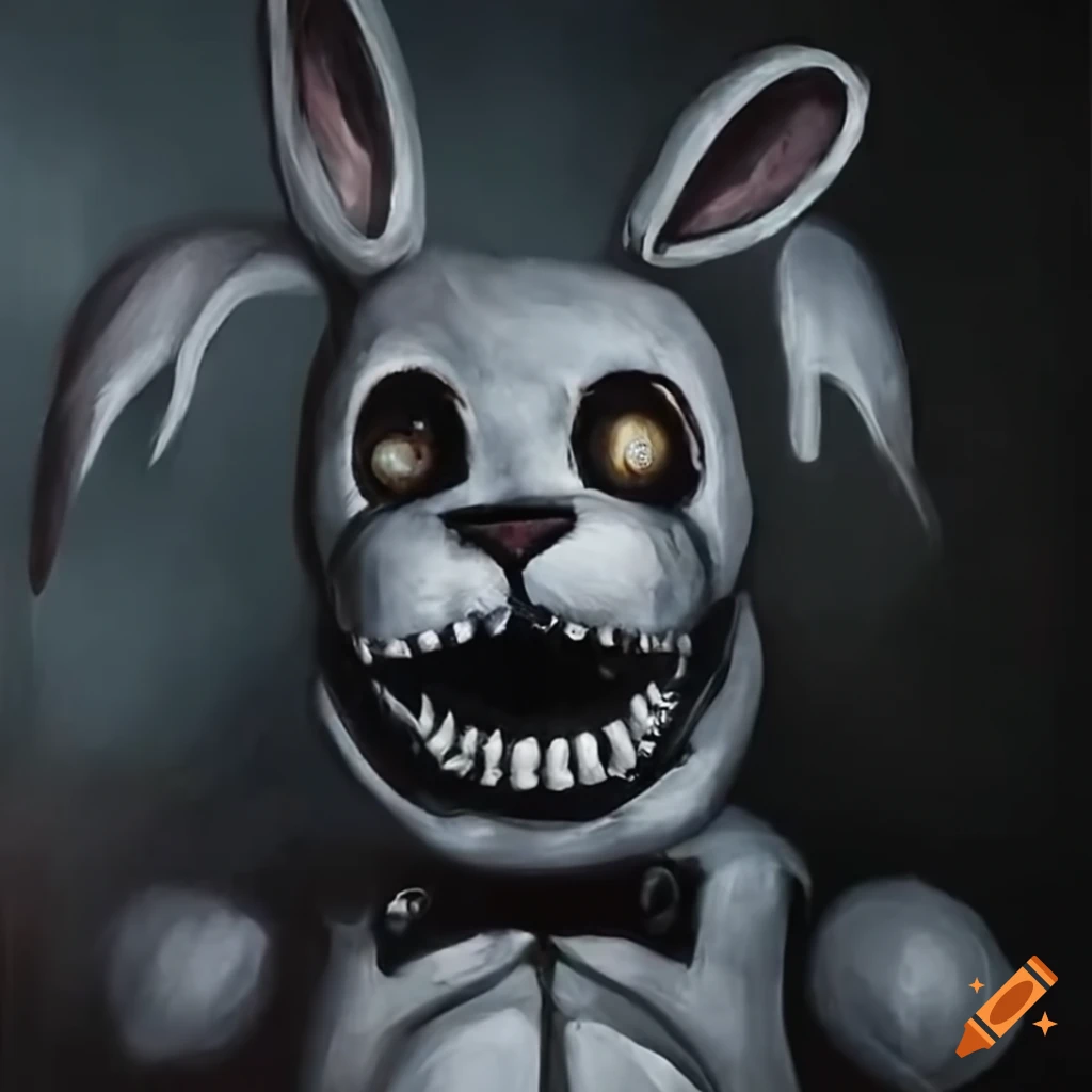 Animatronics rabbit on Craiyon