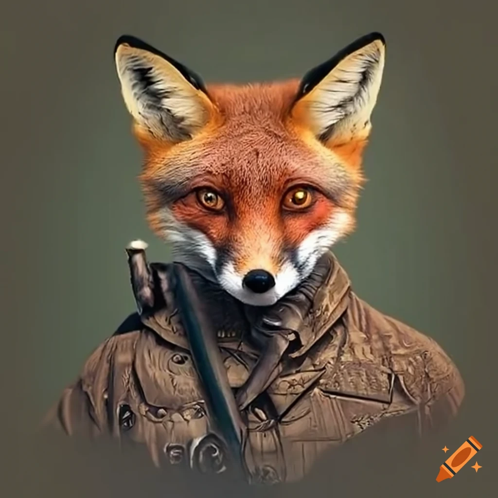 Fox hunting on Craiyon