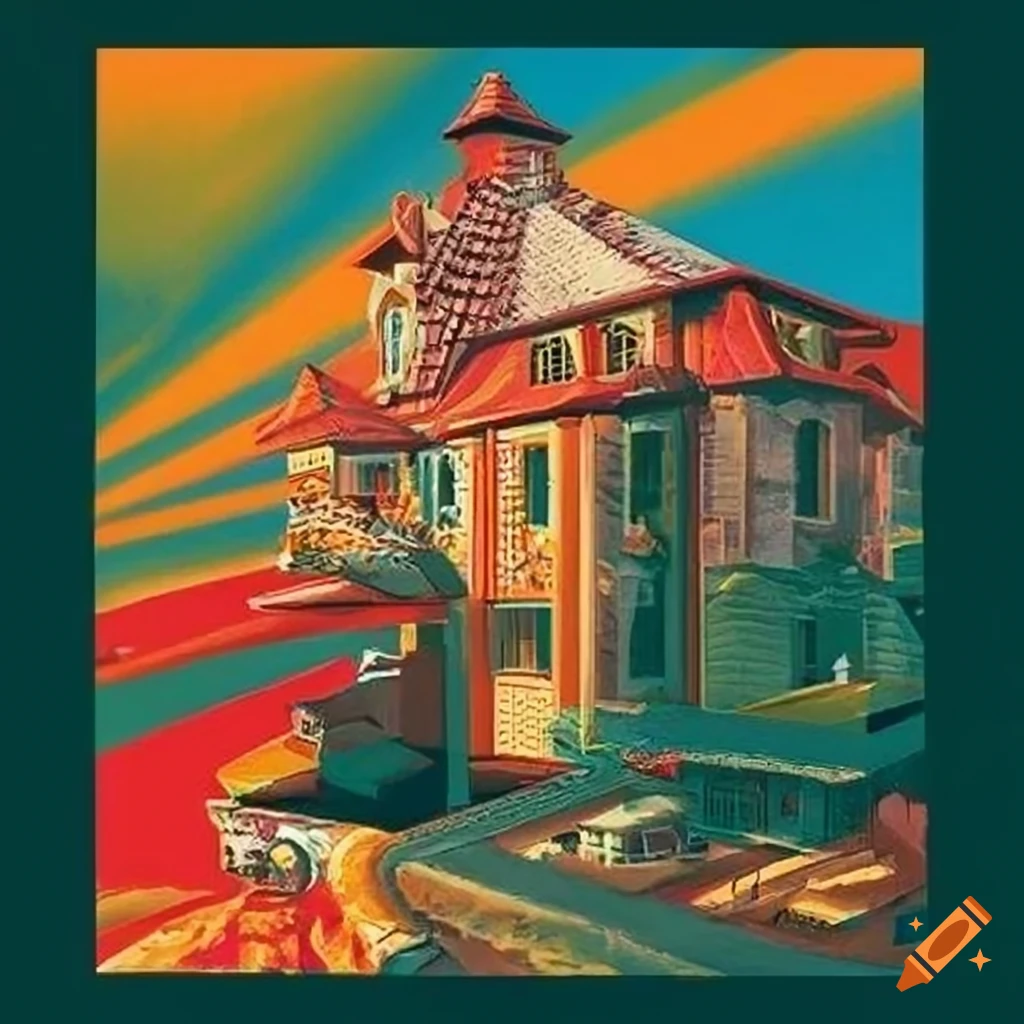 Steezy Action Architecture Poster 'Cuckoo Clock' style by Norman ...