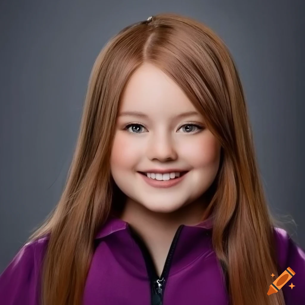 Portrait of mabel pines in high-resolution detailed image on Craiyon