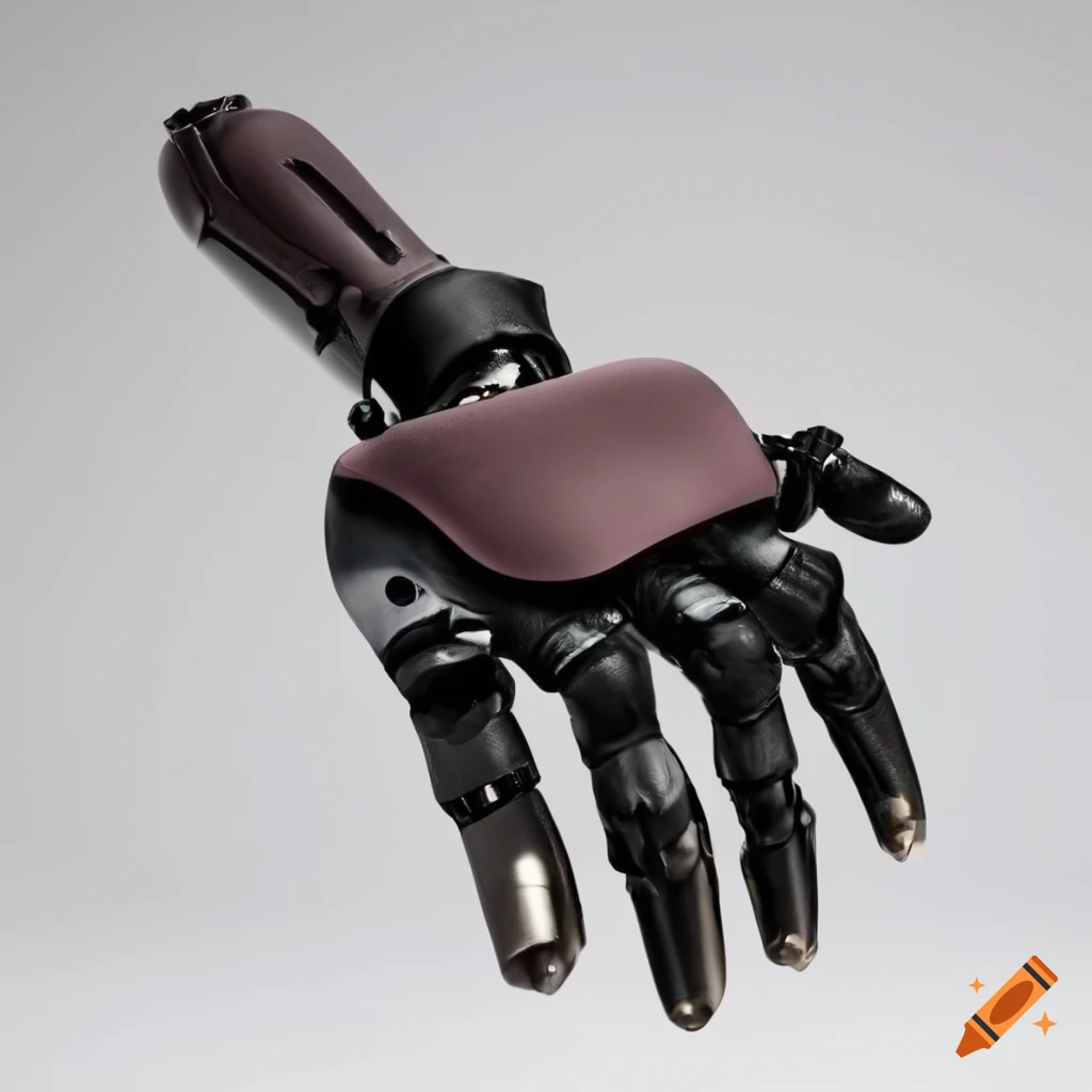 Prosthetic hand on Craiyon