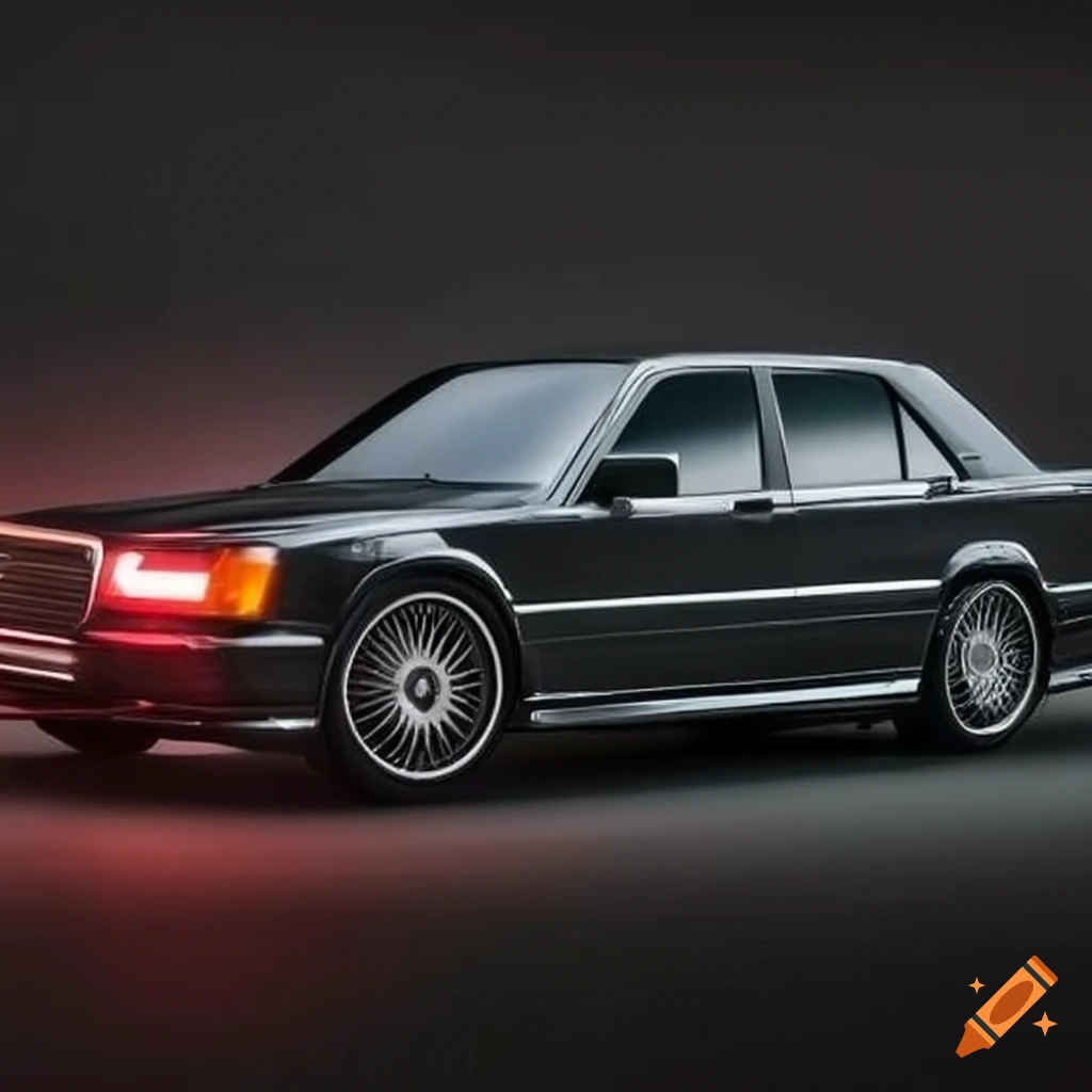Mercedes 190e evo 2 modern concept car on Craiyon