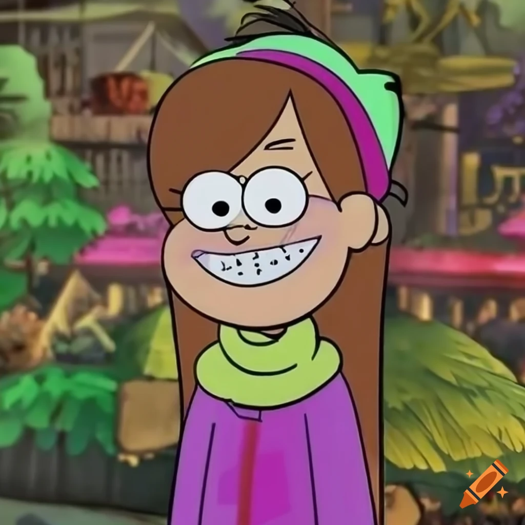 Portrait of Mabel Pines in high-resolution detail on Craiyon