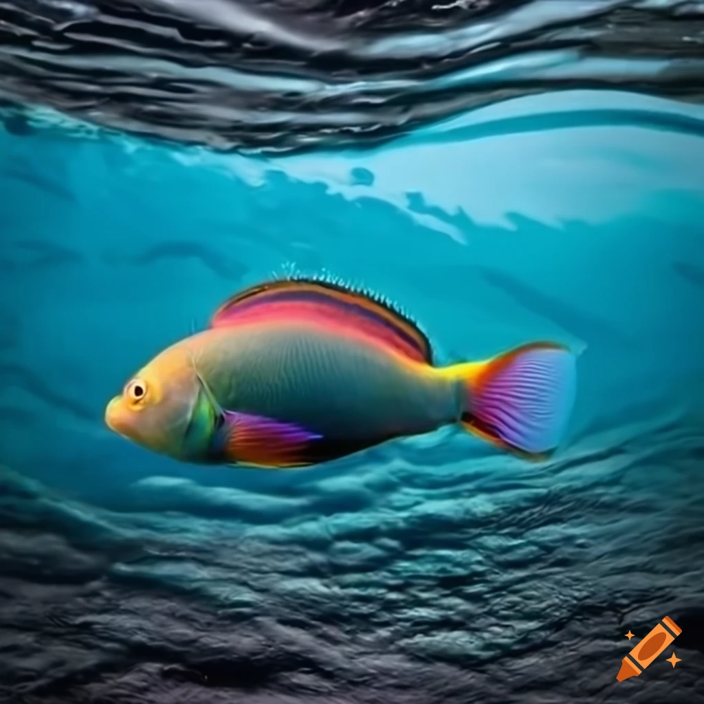 Dive into a mesmerizing underwater world with vibrant exotic fish on ...
