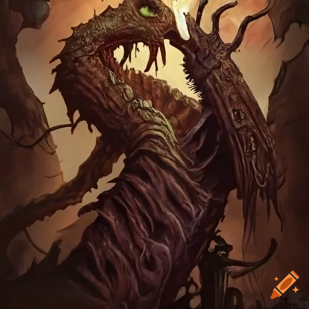 Eldritch horror on Craiyon