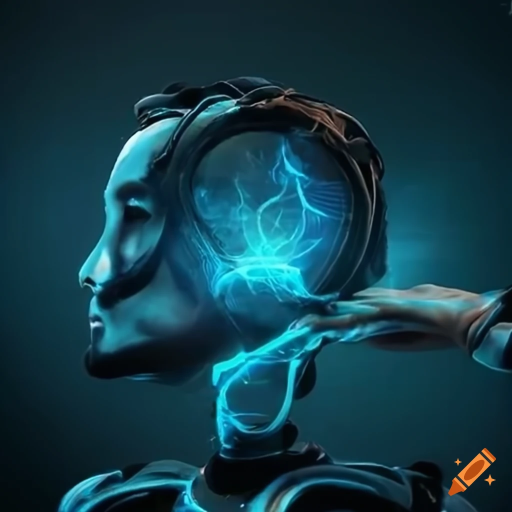Abstract image representing haptic sensation on Craiyon