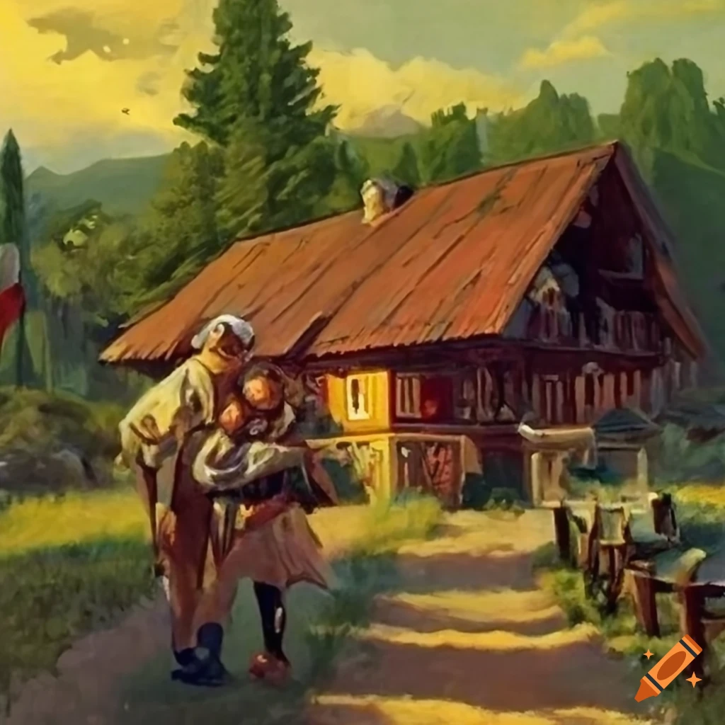 Scenery inspired by james gurney's cuckoo-clock lsd graphic novel ...