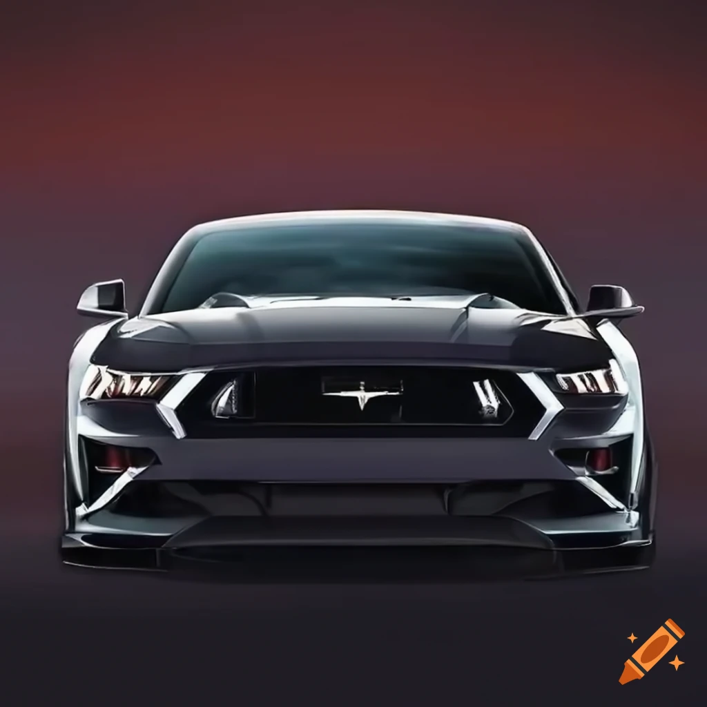 2035 mustang gt on Craiyon