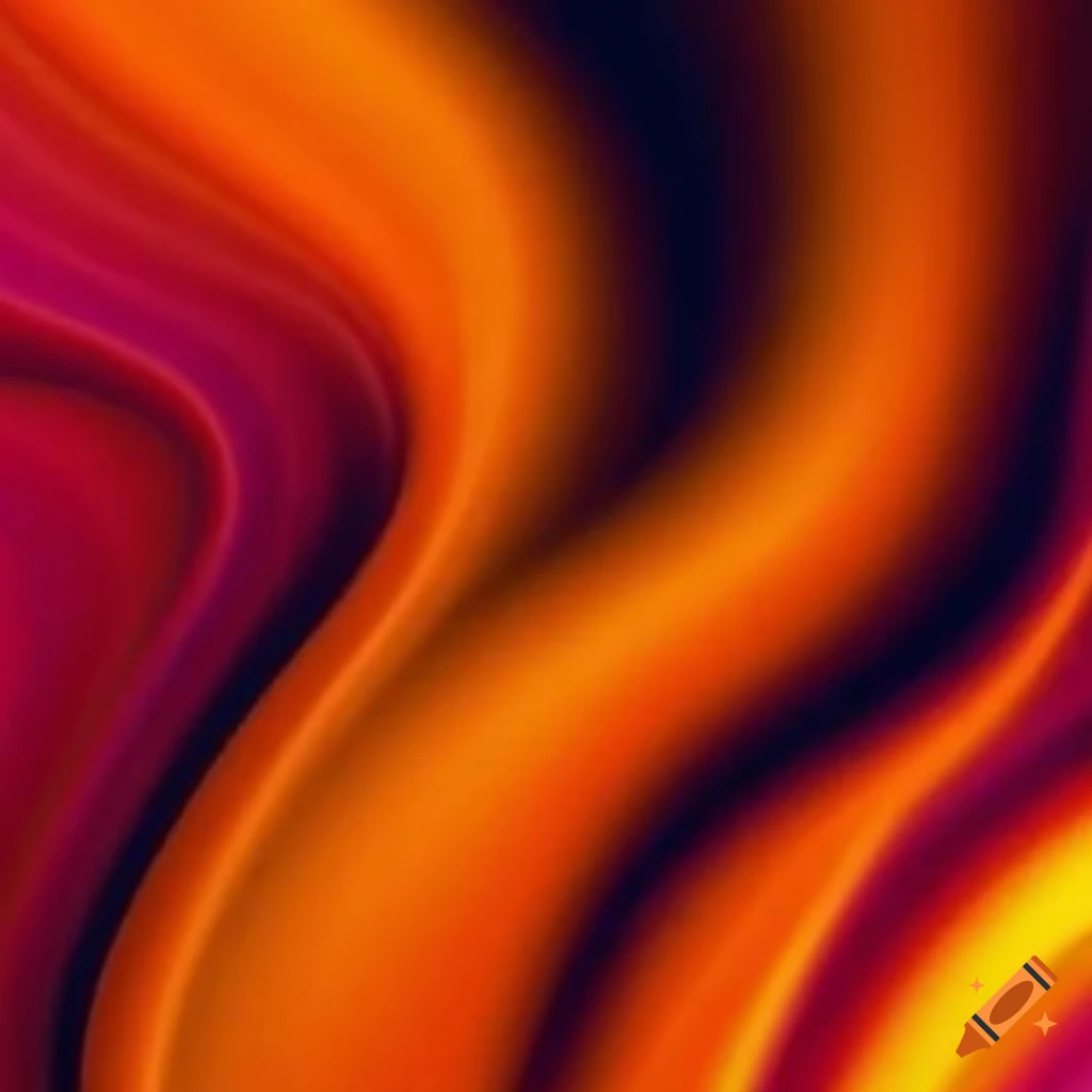 Abstract shapes in warm colors in high resolution on Craiyon