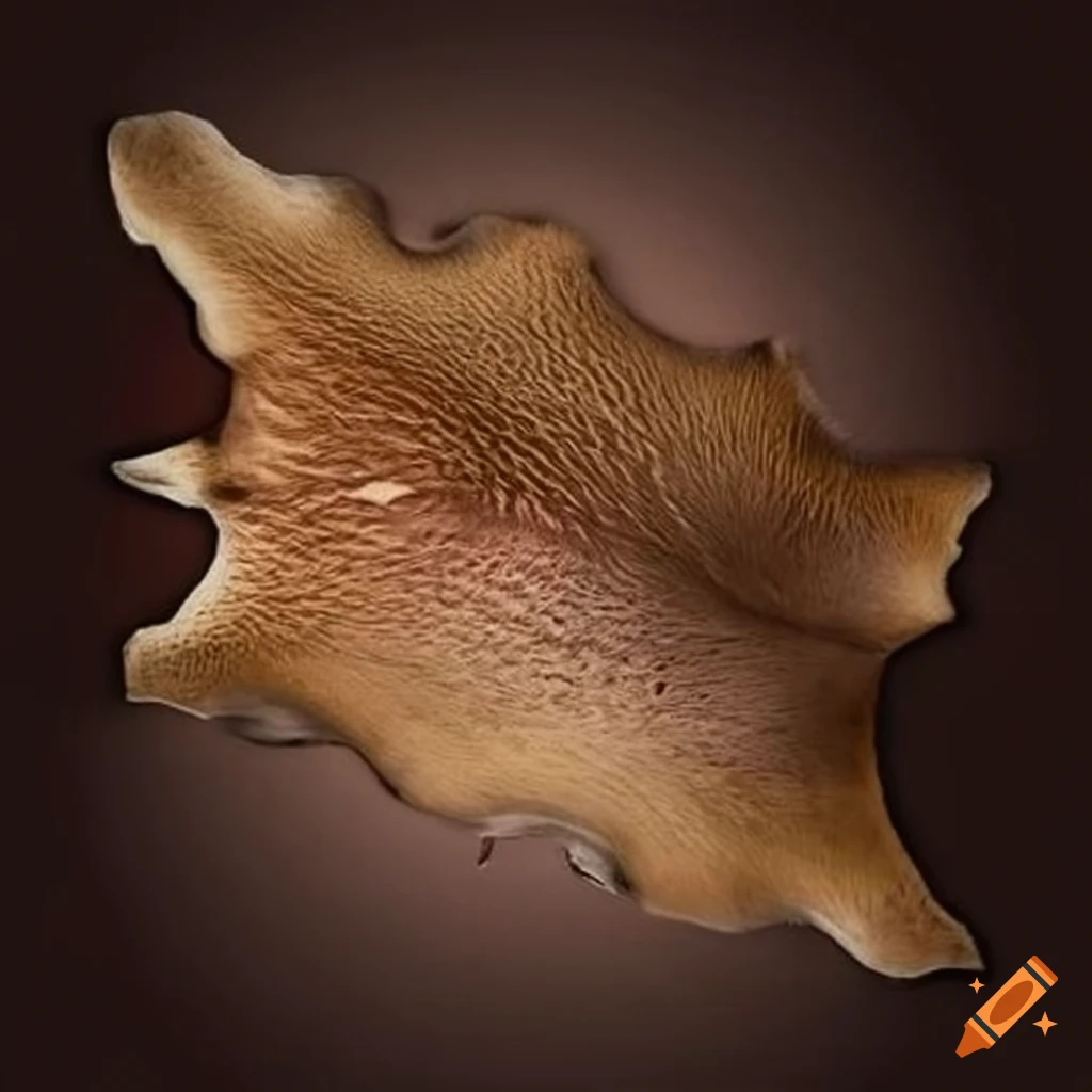 Deer skin tanning process on Craiyon