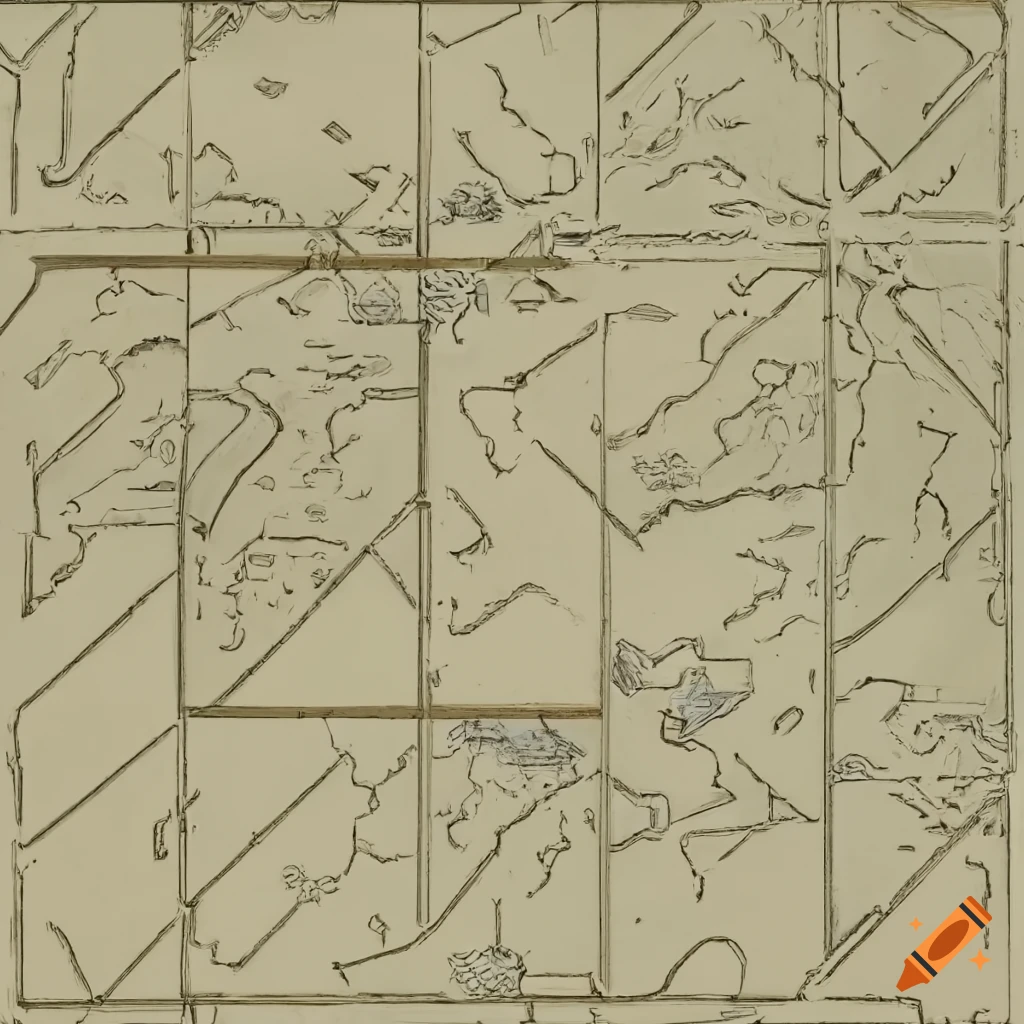 Moebius texture of a battlement on Craiyon