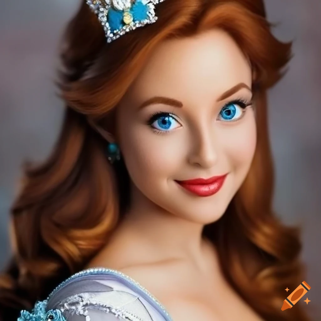 Portrait of princess daisy in high-resolution 4k on Craiyon