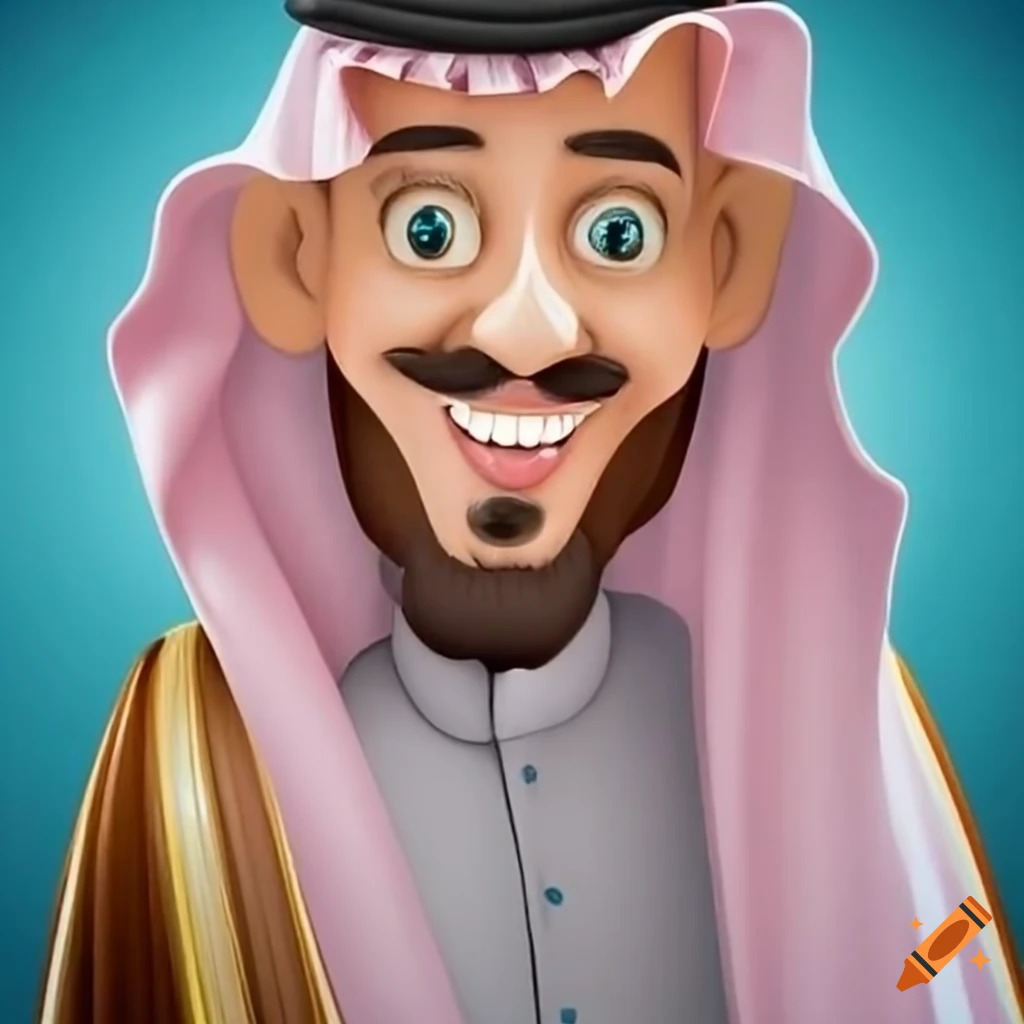 Saudi person on Craiyon