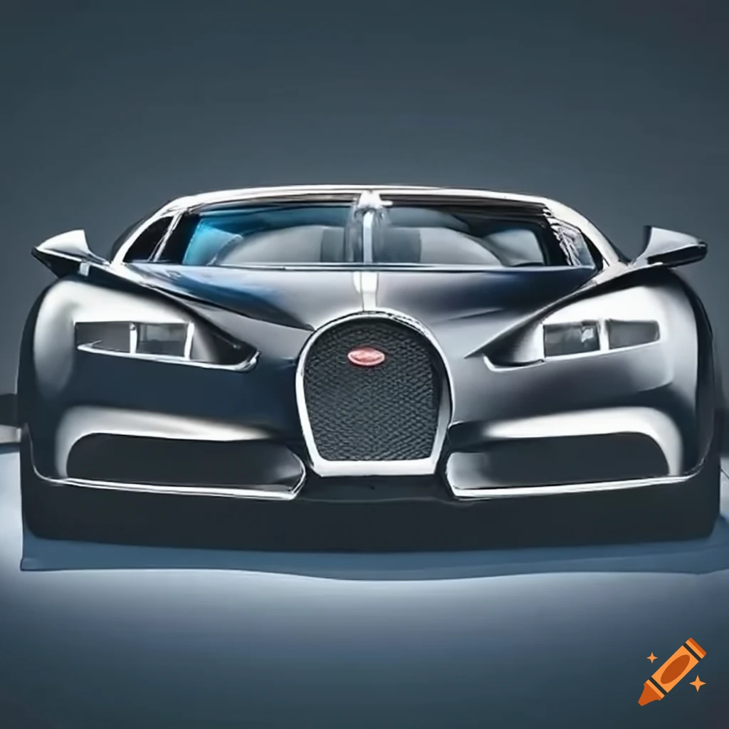 Turbine in bugatti front bumper on Craiyon