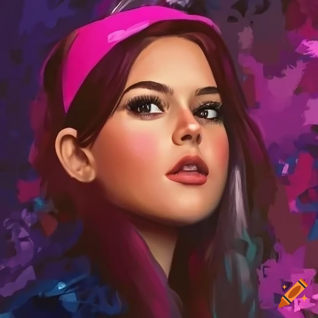 Portrait of mabel pines in high-resolution on Craiyon