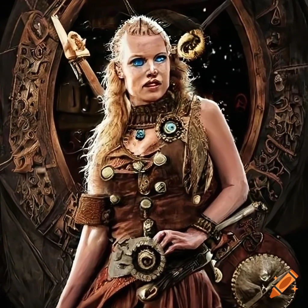 Steampunk vikings on Craiyon