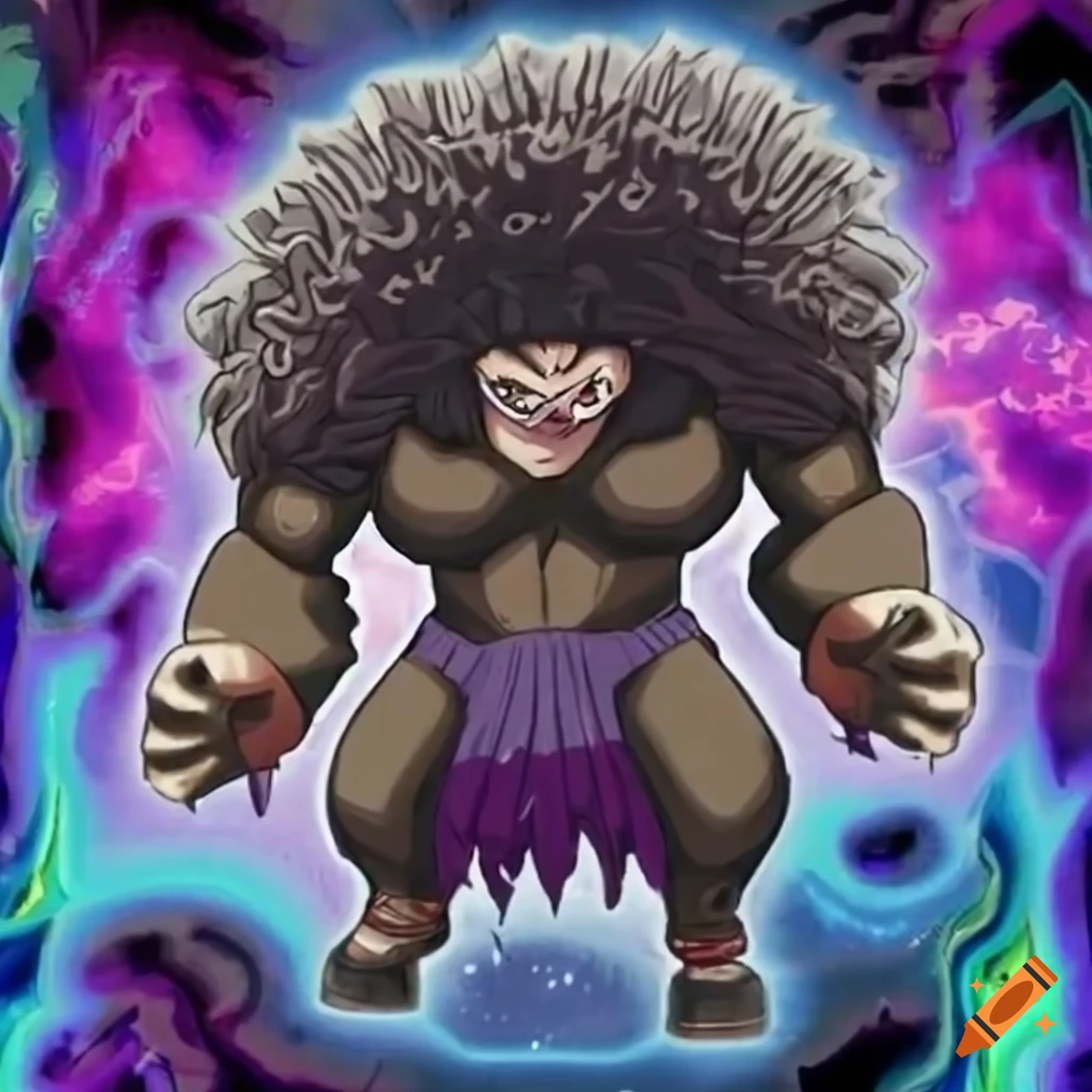 Yu-gi-oh card afro cow cowfro on Craiyon